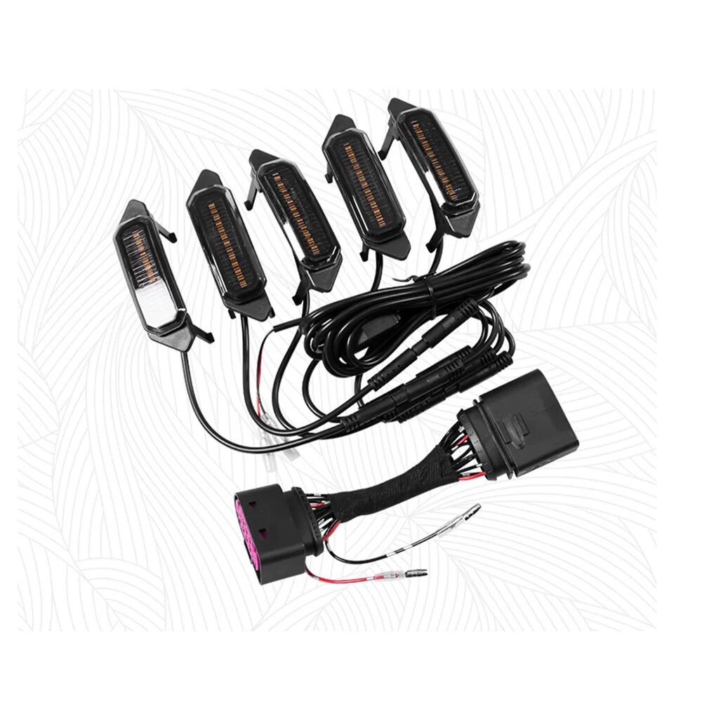 Решетка T2 Jetour Traveller, маленький желтый свет, светодиодная пряжка, неразрушающие автомобильные аксессуары, наклейка, модификация, декоративная