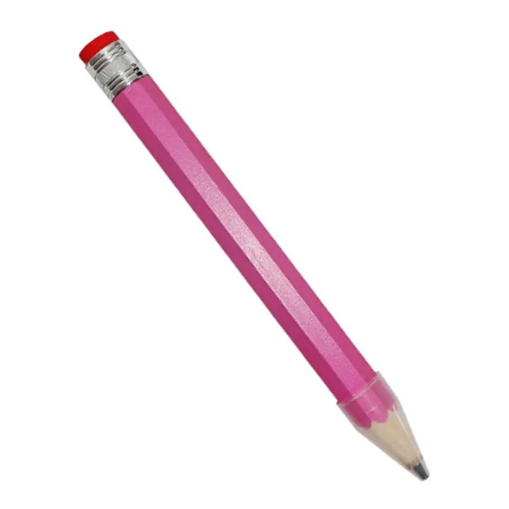Розовый карандаш 2B, 35 см, Pink-35cm