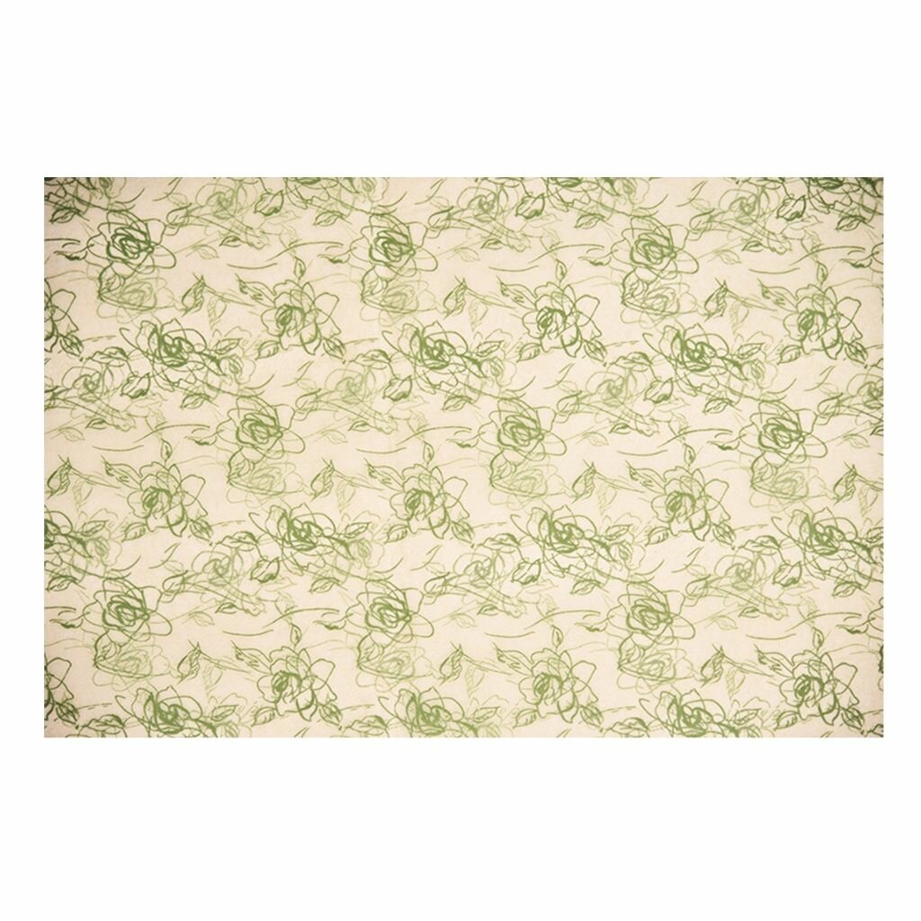 Подглазурная сине-белая бумага для деколи