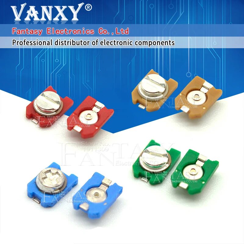 Подстроечные конденсаторы vanxy 10 шт 6PF