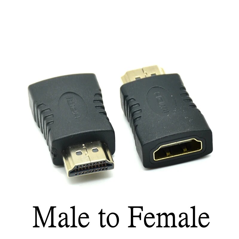 Переходник HDMI-совместимый кабель 90 угловой угол левый правый вверх вниз мужской женский удлинитель мини/микро для HDTV — фото 1