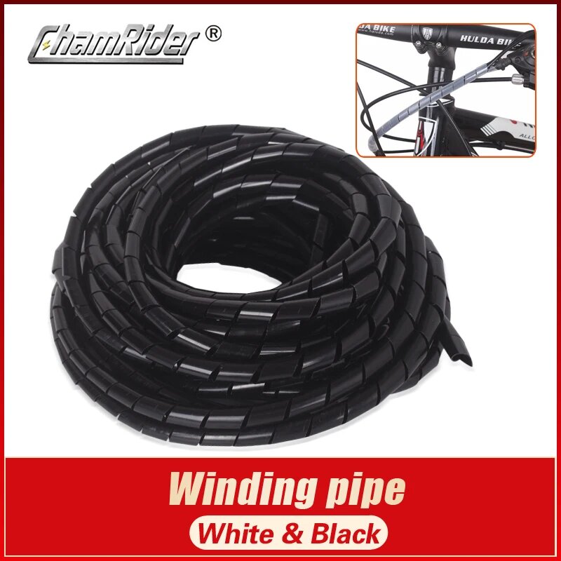 Кабельные рукава Chamrider, белые и черные, 10 мм White 3M