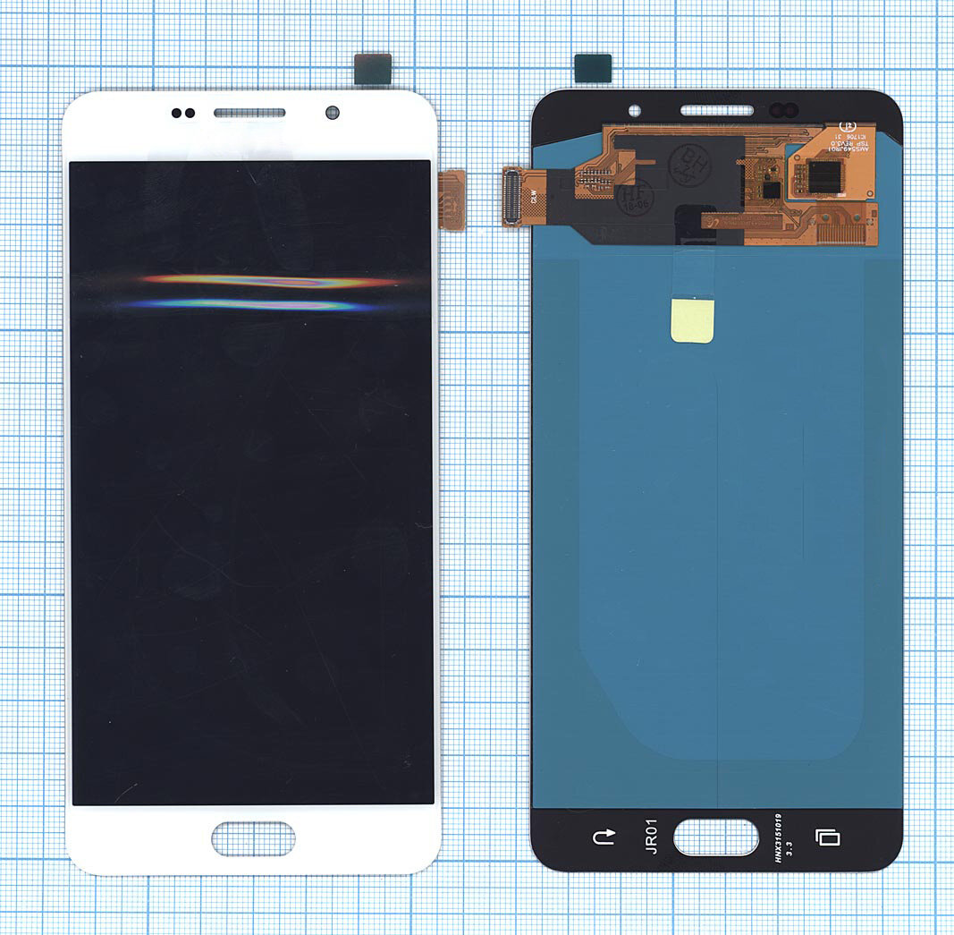 Дисплей для Samsung Galaxy A7 (2016) SM-A710F OLED белый