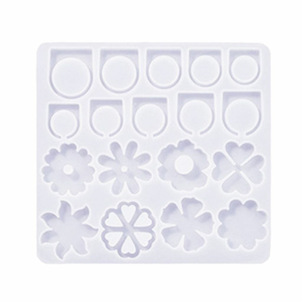 Diy кристалл кольцо силиконовая форма