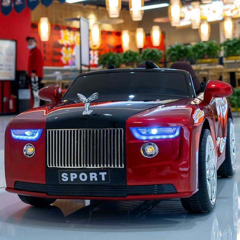 Детский электромобиль Rolls-Royce, запекаемое покрытие