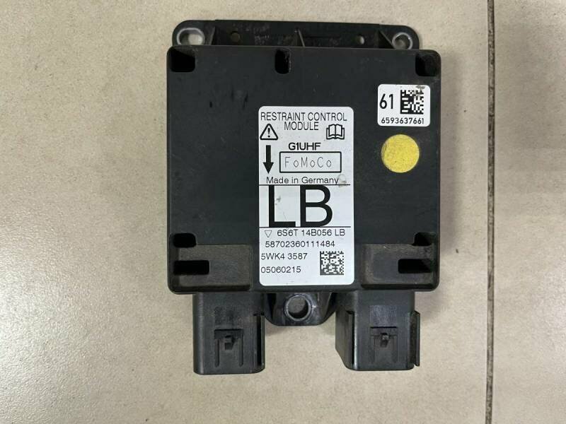 Блок управления AIR BAG Ford Fiesta MK5 2002-2008 кат.номер: 6S6T14B056LB