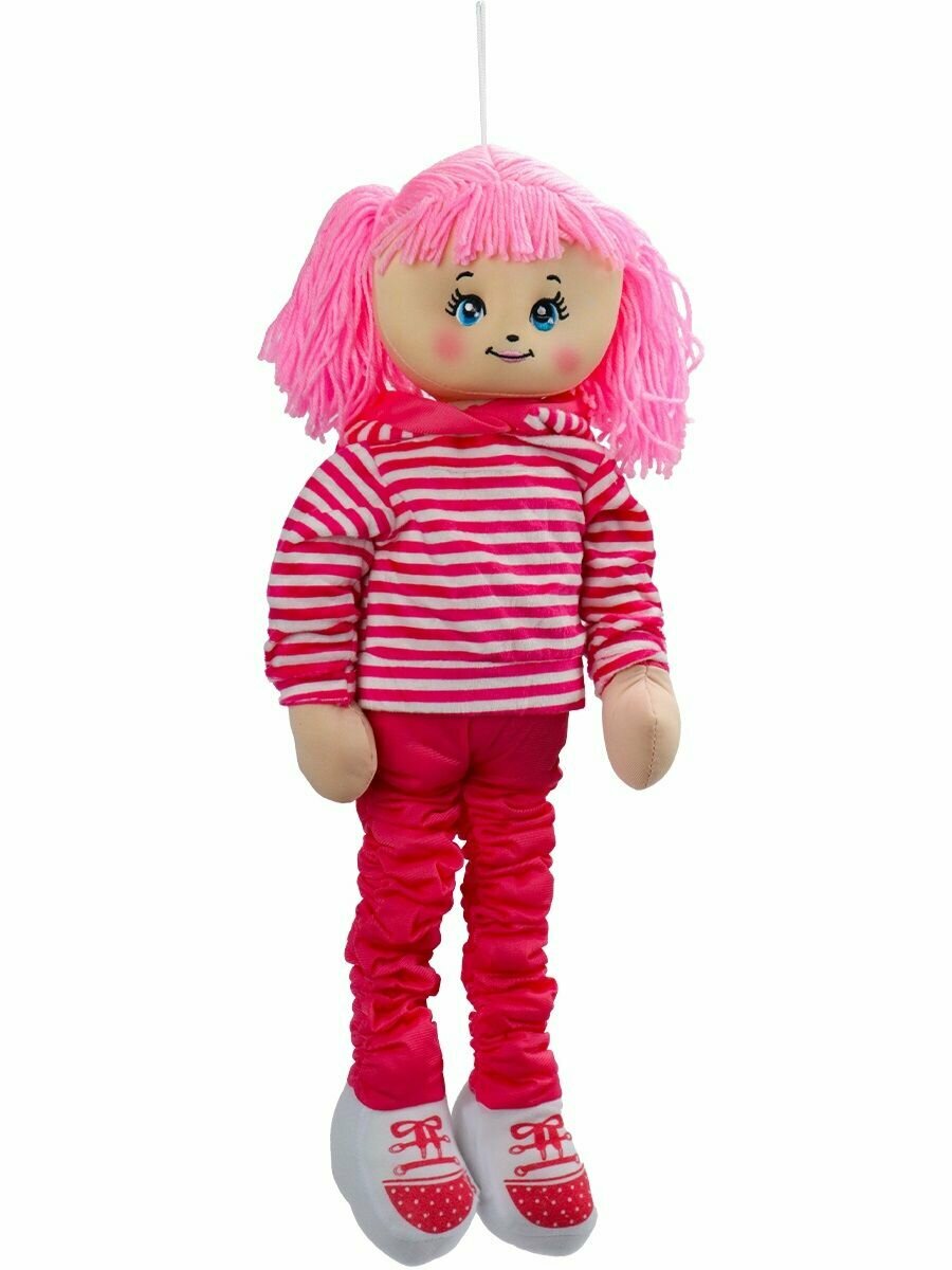 Кукла Рыжий кот Катя, 60 см, растягивается до 91 см, в пакете, от 3 лет (ИК-7834)