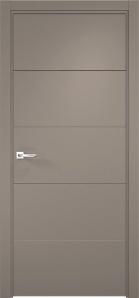 Межкомнатная Дверь Verda Севилья 21 Софт Мокко Глухая 2000х600мм (Полотно 1шт) / Верда.