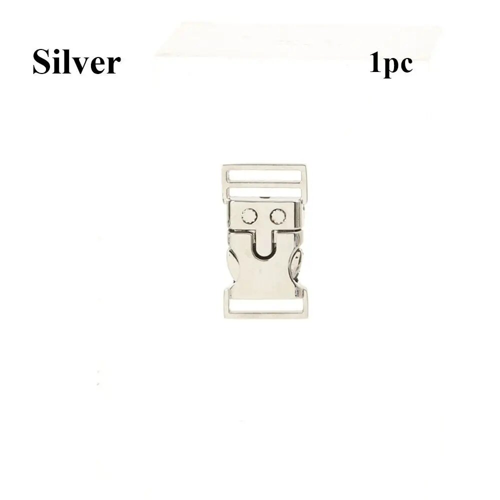 Серебряная пряжка для шнура 10 мм, 1pc