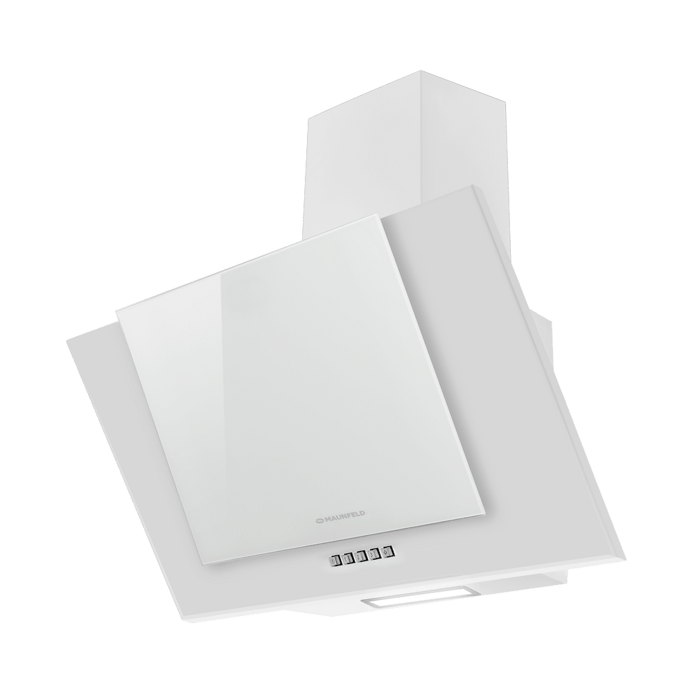 Вытяжка наклонная Maunfeld Wind 60 A White, 700 куб. м/час, ширина 60 см, белый, Китай