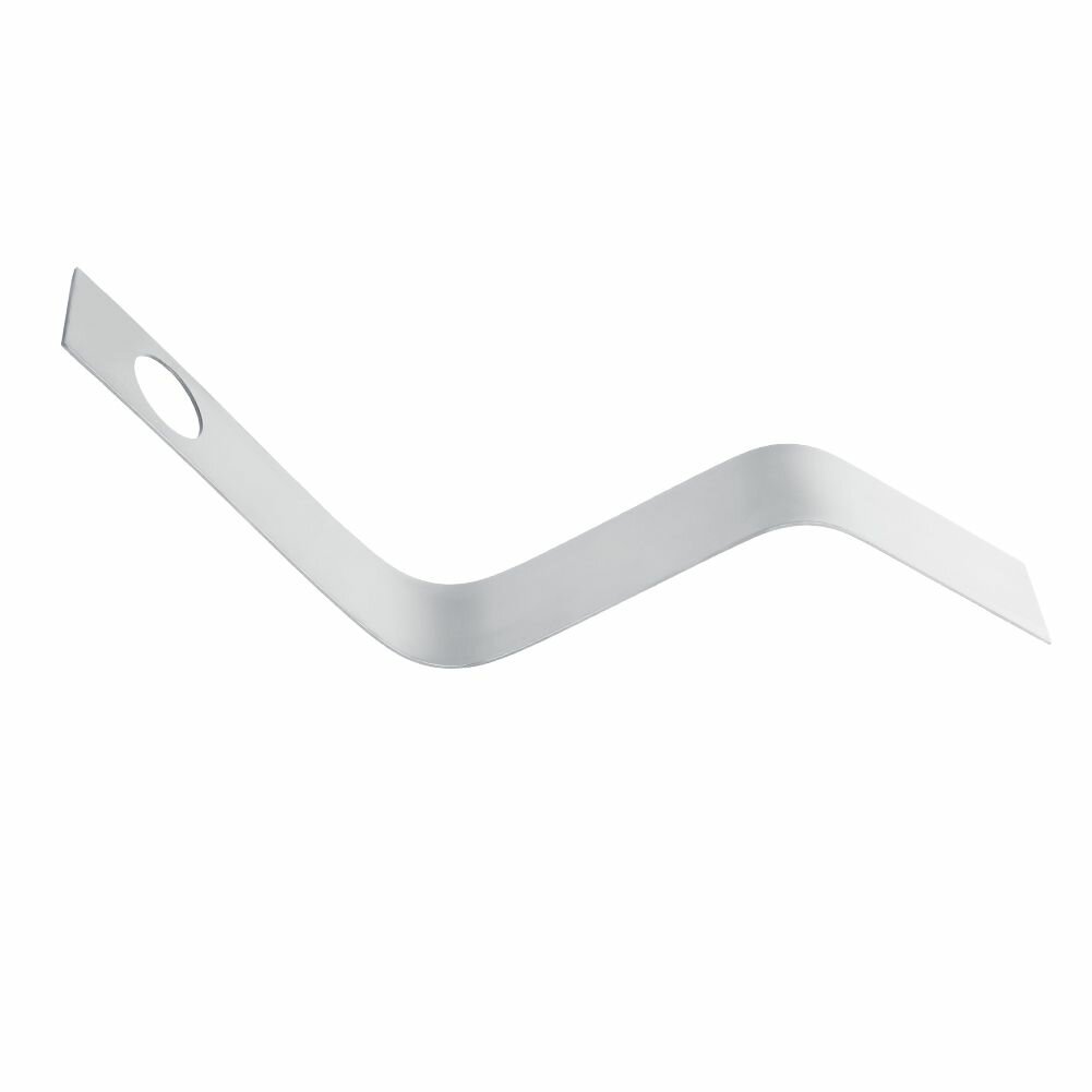 Уникальная S-образная полка для хранения вина в лаконичном стиле, подставка для винной полки для украшения барной стойки, цвет нержавеющей стали