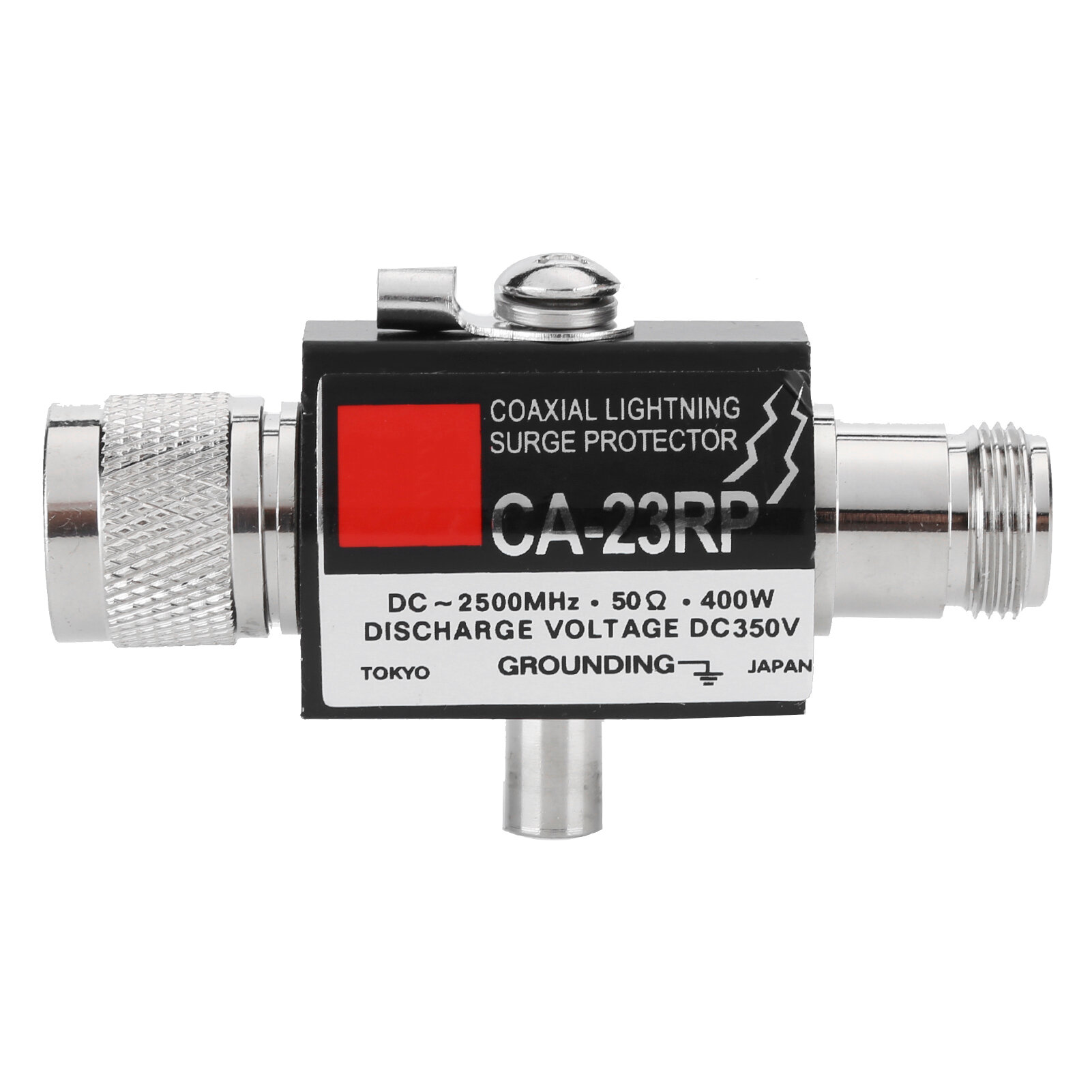 Разрядник антенны рации, радиоретранслятор, защита от перенапряжения антенны AntiThunder (CA-23RP (NM à NF))