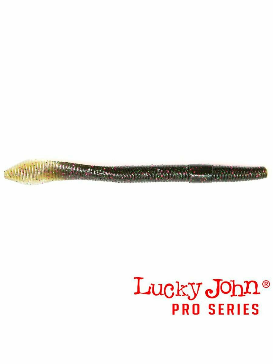 Черви съедобные LUCKY JOHN Pro Series WACKY WORM FAT 5.7in (14.50)/S21 6шт.