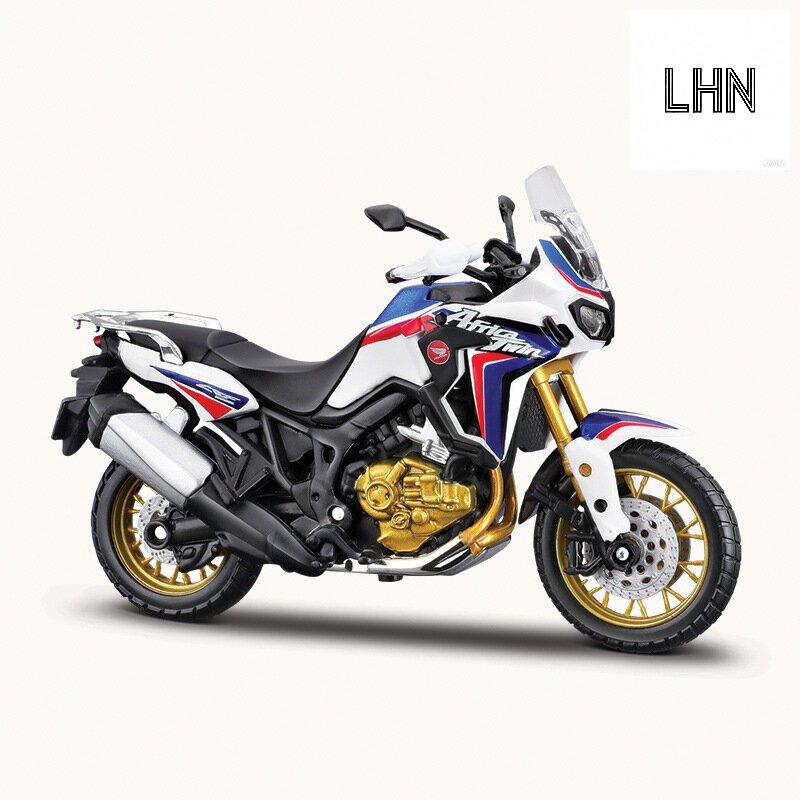Модель мотоцикла Maisto Kawasaki Ducati Street Car, имитация спортивного автомобиля, белый/синий