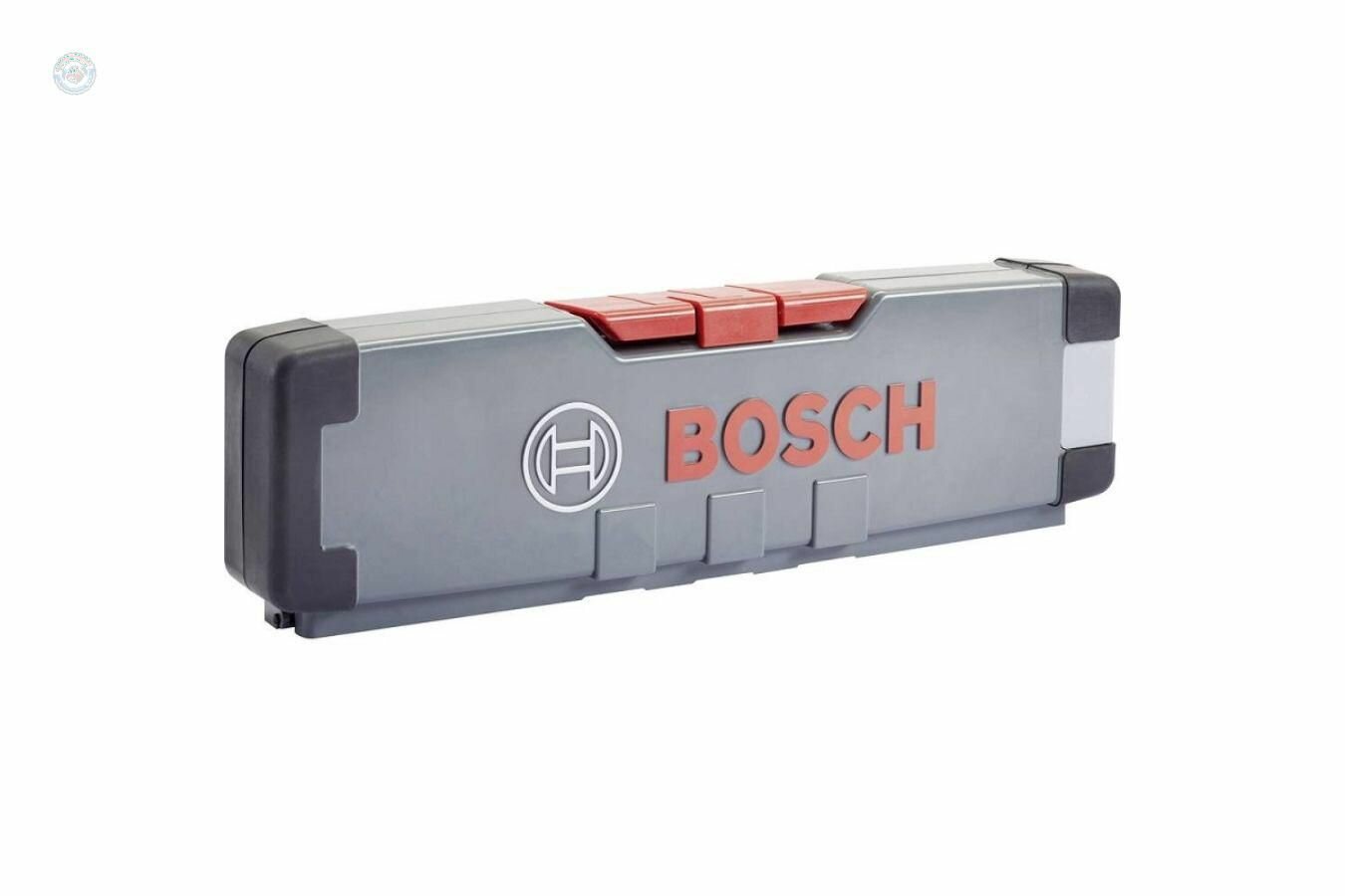 Ящик для инструментов и пилок Bosch Tough Box 300, ударопрочный кейс с регулируемыми отсеками, надежная защелка, удобная транспортировка и хранение сабельных полотен