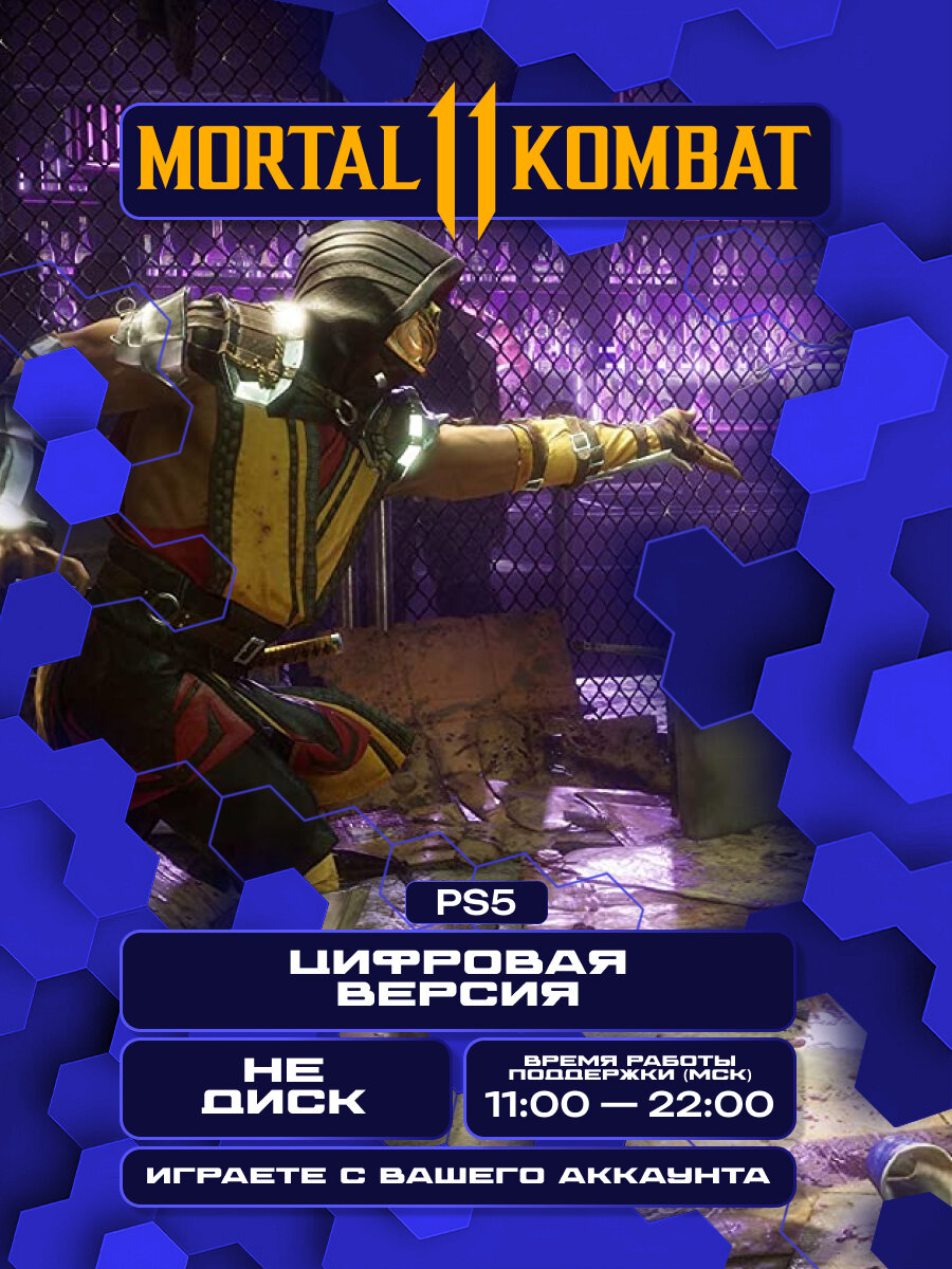 Mortal Kombat 11 PS5 PS5 PRO | Удалённая установка на приставку