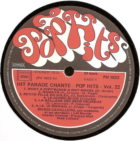 Hit Parade Chante Vol. 22 — фото 1