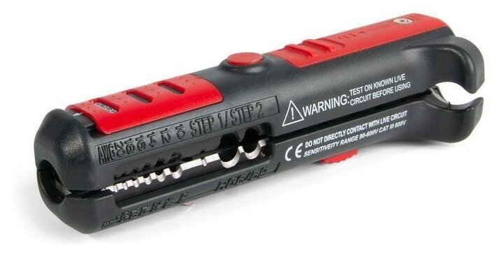 Стриппер WS-20 Вольтмастер мультифункциональный с бесконтактным детектором напряжения серия профи КВТ 77668