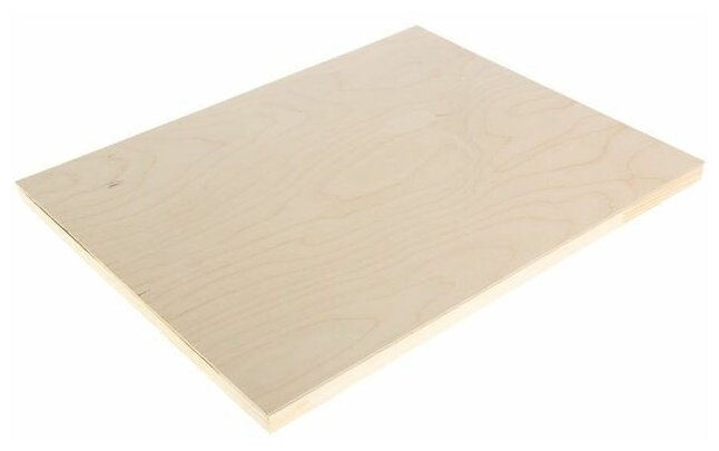 Планшет деревянный 40 х 50 х 2 см, фанера (для рисования эпоксидной смолой)
