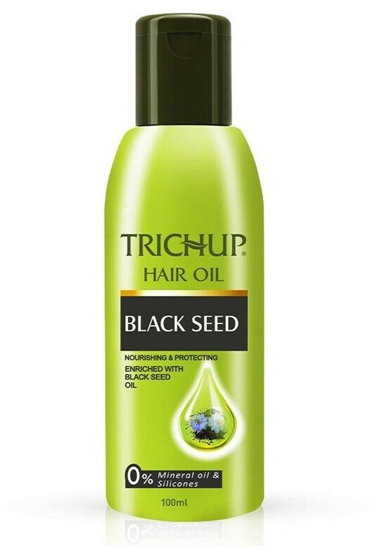 Масло для волос Чёрный тмин марки Васу (Black Seed hair oil Vasu), 100 мл