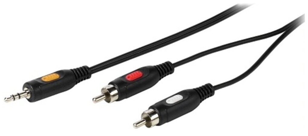 Кабель Vivanco 46030 (3,5 мм джек-2-RCA, 1.5m)