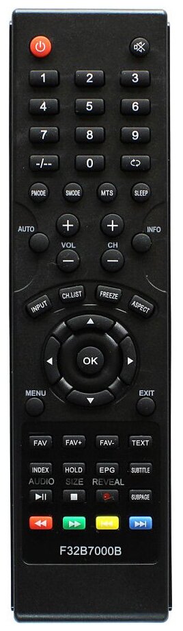 Пульт к Dexp F32B7000B box TV