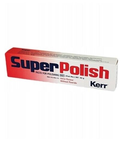 Super Polish Супер Полиш полировочная паста Kerr, без фтора, 45 г
