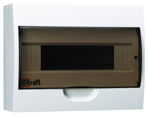 Корпус пластиковый навесной Dekraft 12мод. IP41 ЩРН-П-12 31011DEK (1113503)