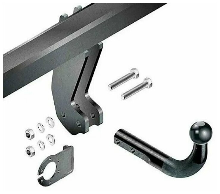 Фаркоп (тягово-сцепное устройство) Motodor на Хонда СРВ 2006-2012