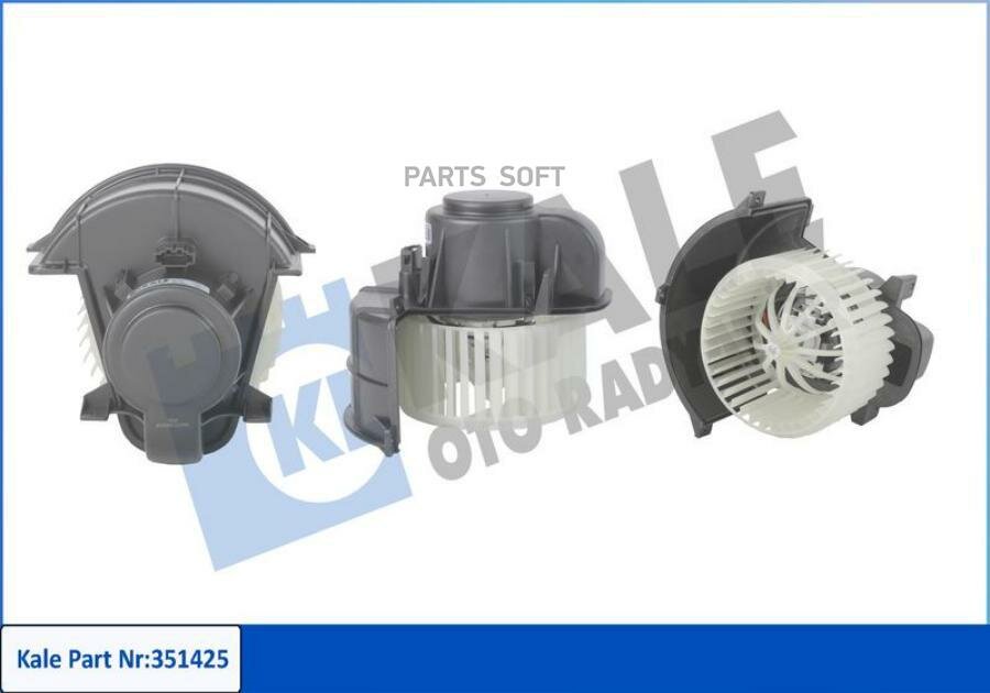 KALE 351425 Мотор вентилятора печки AUDI Q7- PORCHE CAYENNE- VOLKSWAGEN AMAROK/ TOUAREG ()