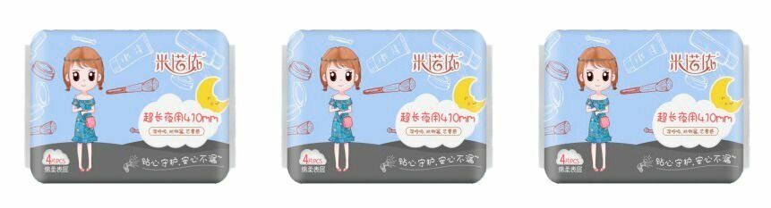 MINUOYI Прокладки гигиенические ночные, 410 мм, 3 уп