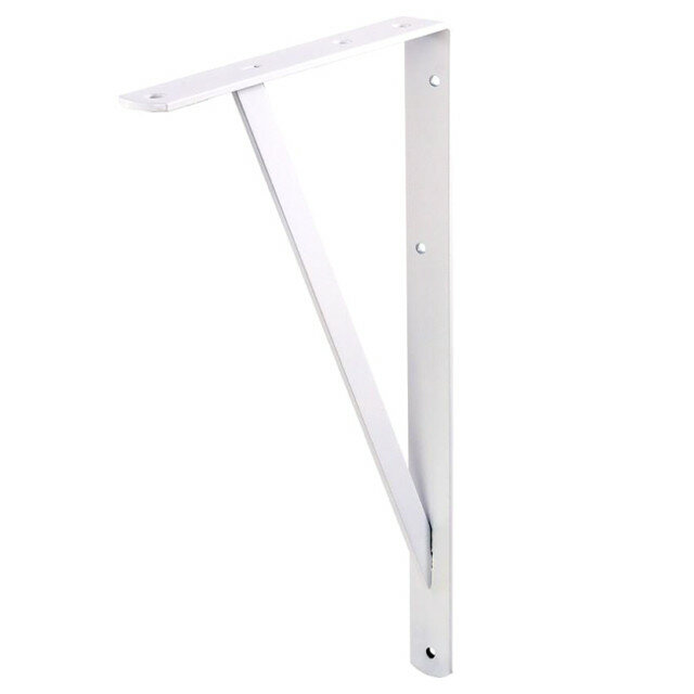 Кронштейн силовой 200х250х30х4мм сталь белый