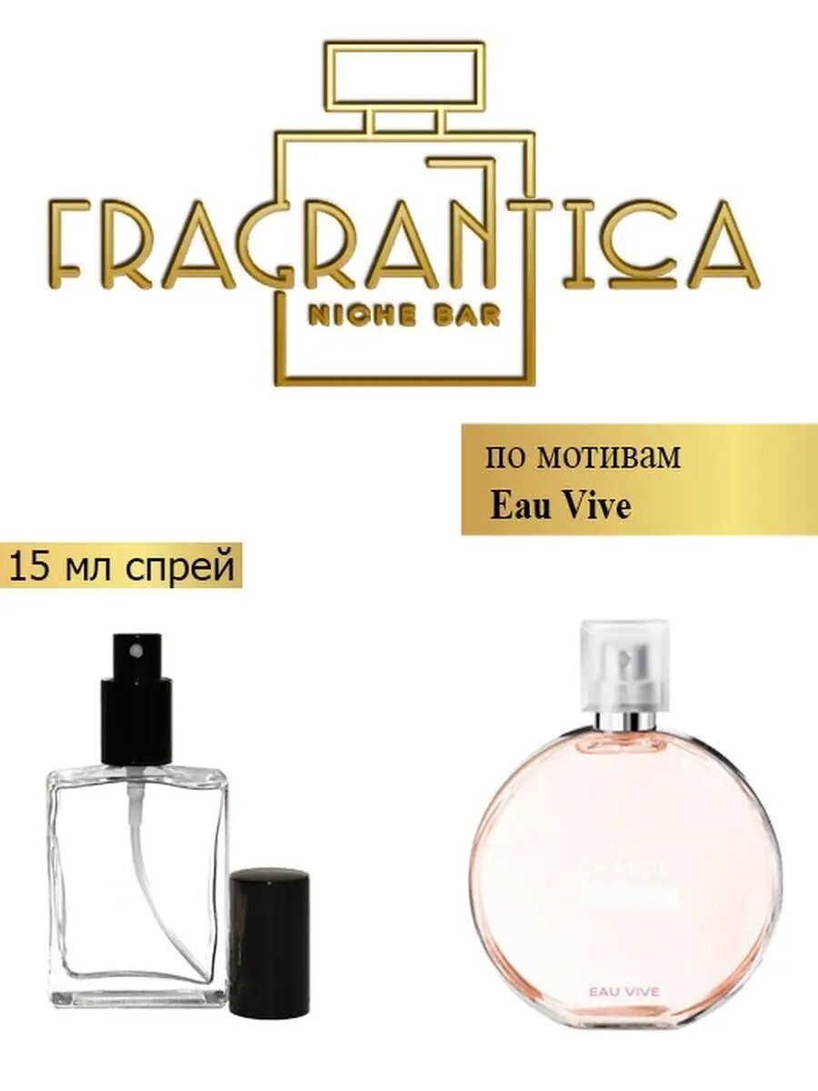 Масляные духи Chance Eau Vive по мотивам Шанс о Вив