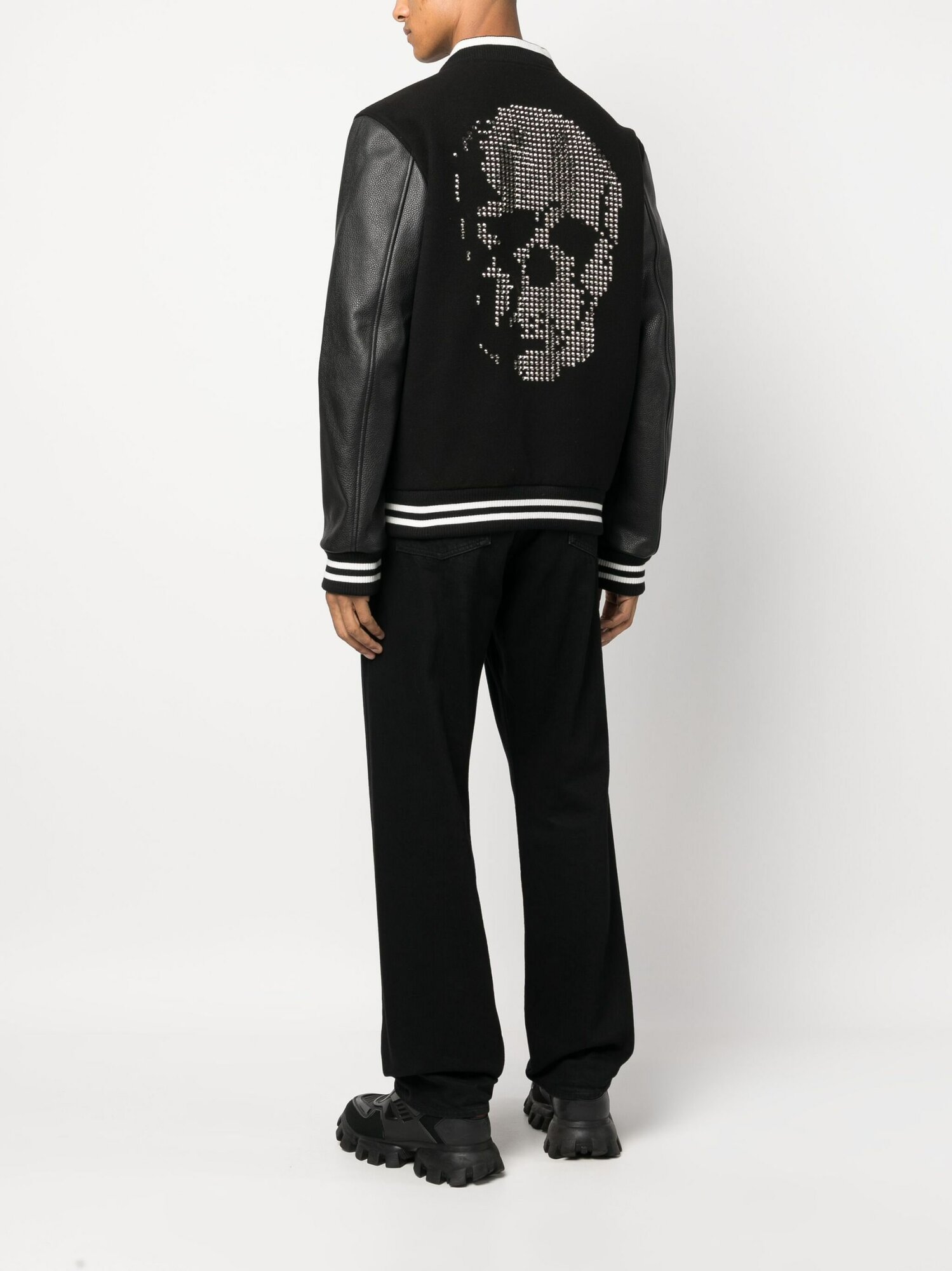 Куртка PHILIPP PLEIN, размер 58, black/black — фото 1