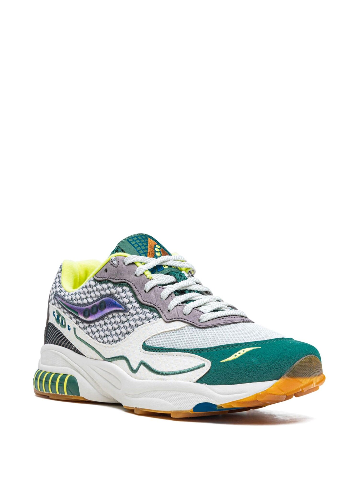 Кроссовки saucony 3D Grid Hurricane, размер 4.5 US, разноцветный — фото 1