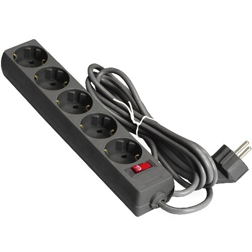 Сетевой фильтр Exegate SP-5-7B 5 евро розеток 2.5кВт - 7 м чёрный