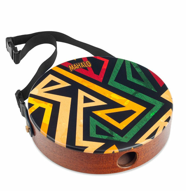 Mahalo MPJ1GM Тревел кахон с подструнником, дизайн Geometric