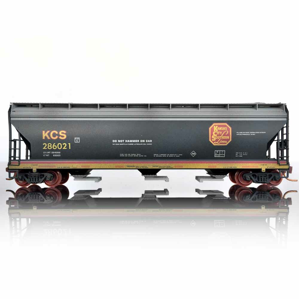 Вагон 1/160 MTL Micro-Trains Line 09444270 3-Bay ACF Covered Hopper WEATHERED KCS #286021