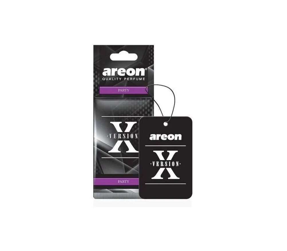 Ароматизатор подвес картон (Areon X-VERSION) Вечеринка