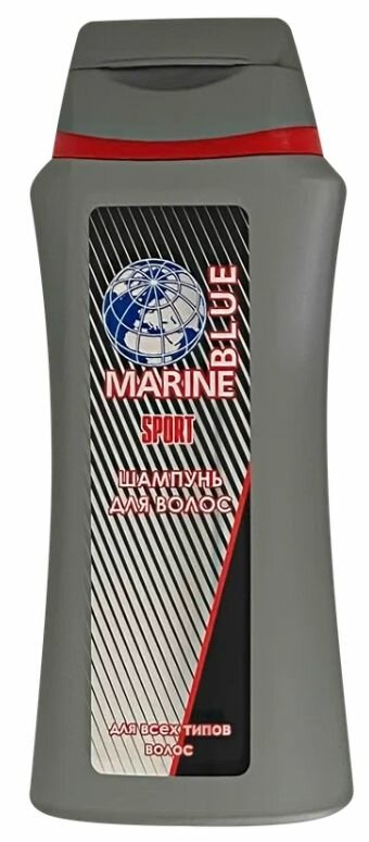 Blue Marine Мужской шампунь для всех типов волос Sport, 250 мл