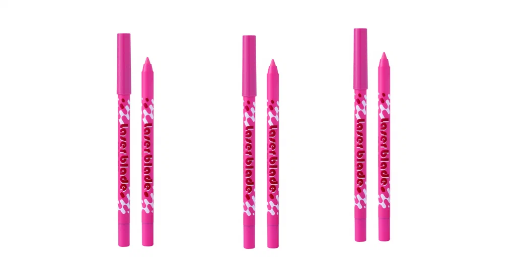 Карандаш для глаз гелевый Beauty Bomb Gel Laser Blade т.01 Pink 1,1 г 3 шт