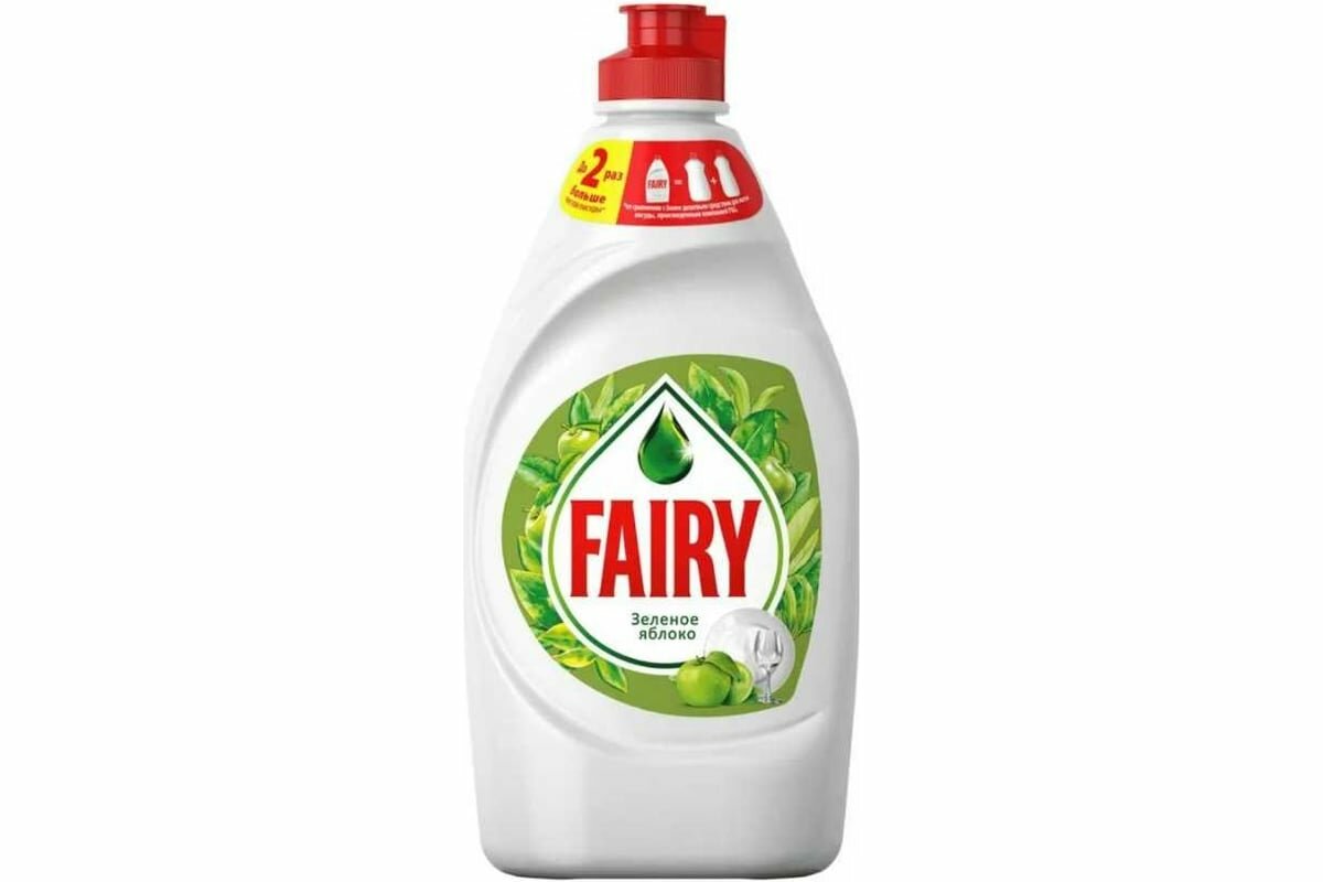 FAIRY Средство для мытья посуды Зеленое яблоко 400мл 0001009709