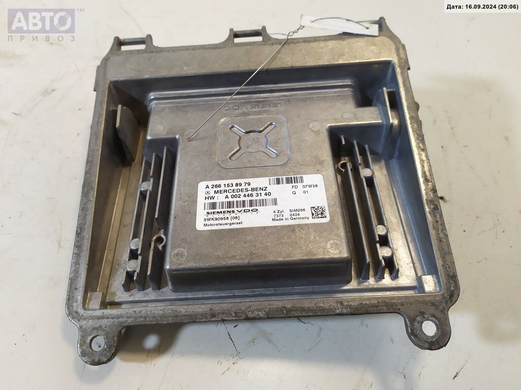 Блок управления двигателем (ДВС) Mercedes A-Class W169 (2004-2012)