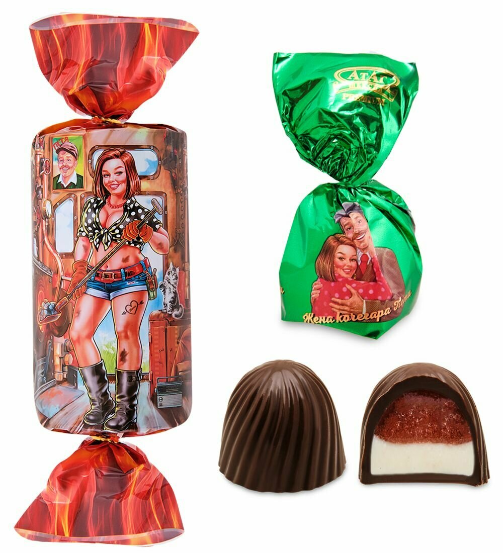 Конфеты "Жена кочегара Пети" 200 гр