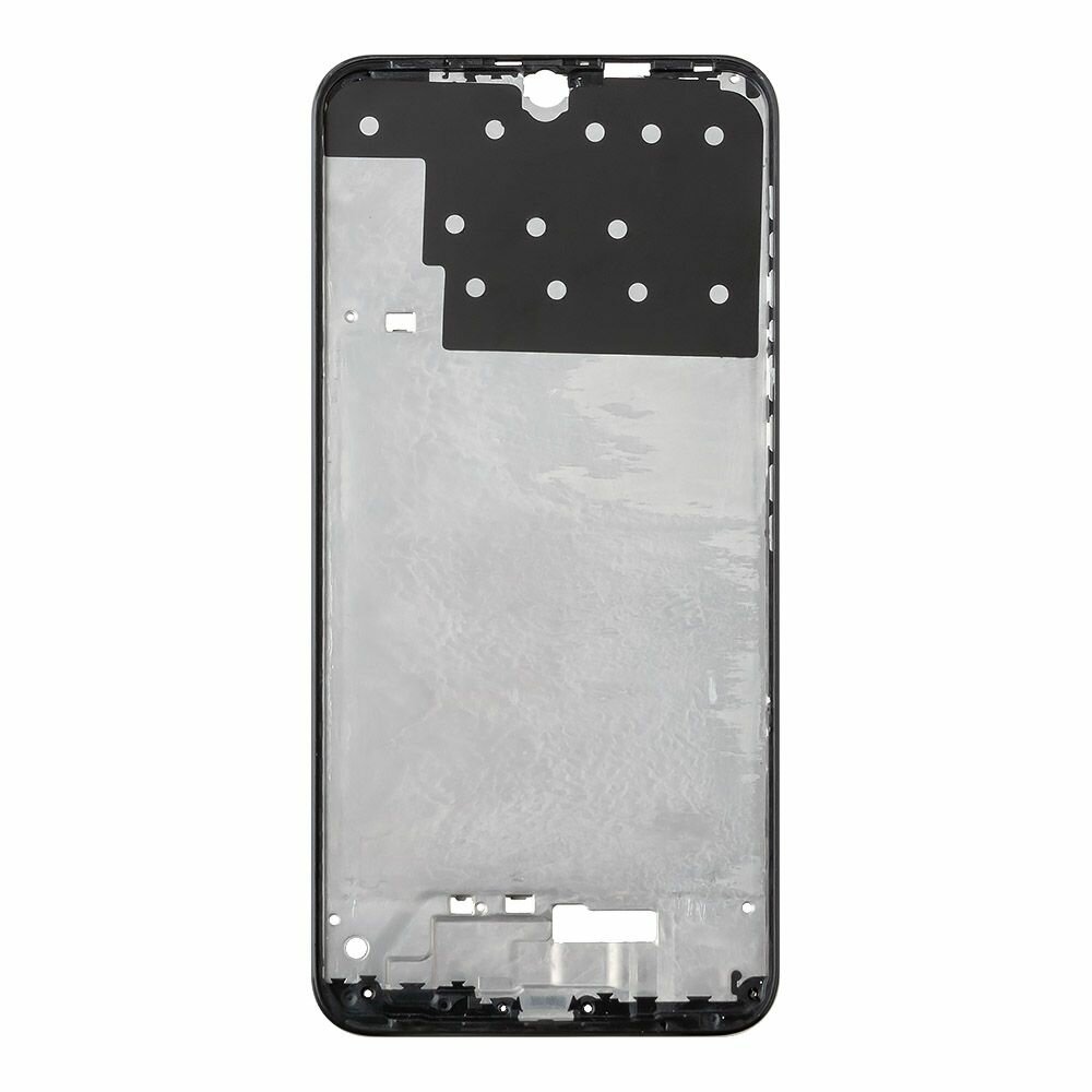 Рамка дисплея (средняя часть) Huawei Y7 2019 DUB LX1 черная