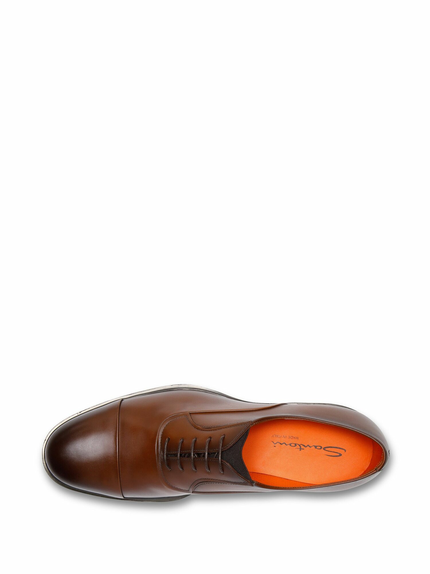 Туфли Santoni Easy, размер 9.5, brown — фото 1