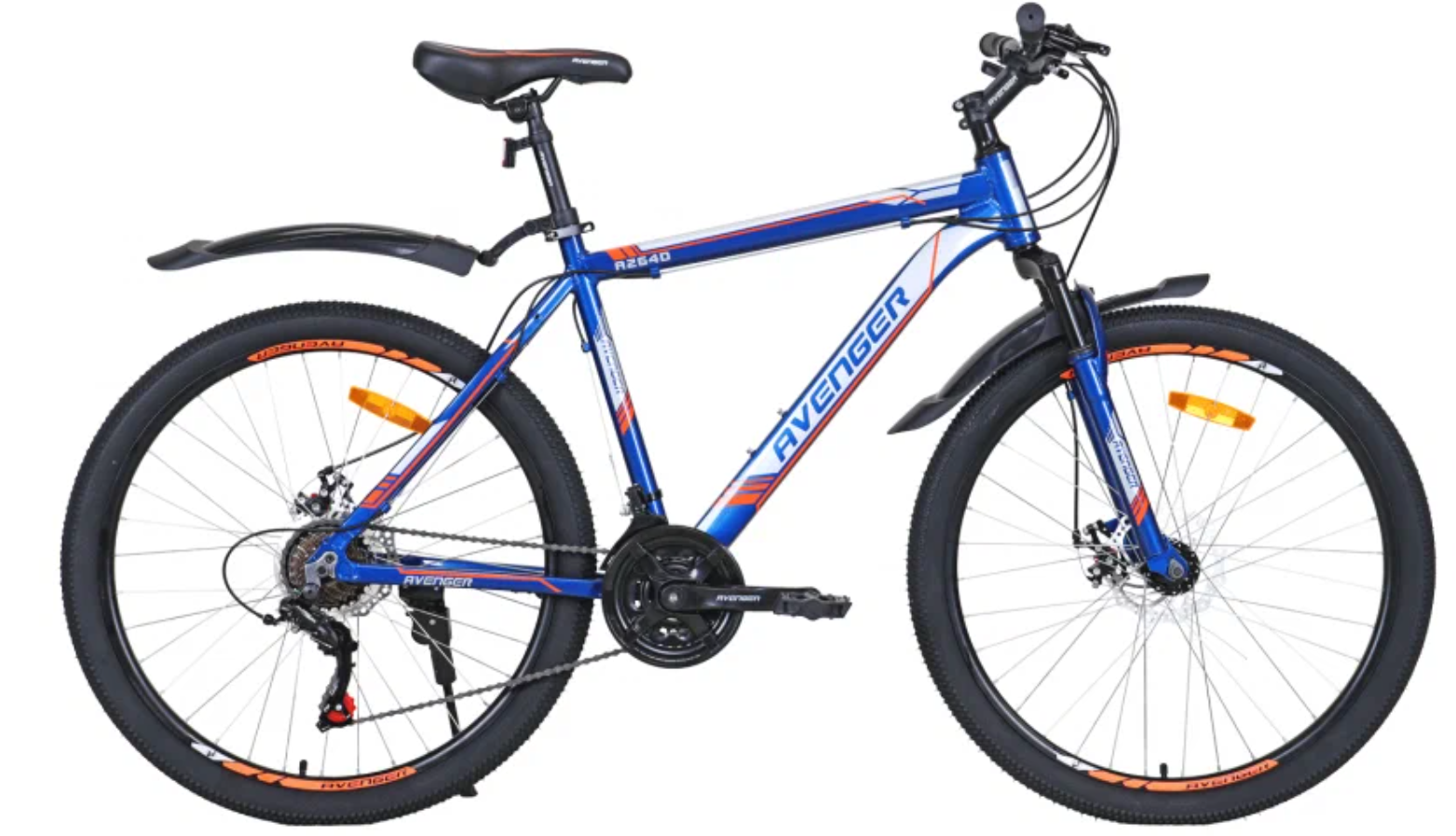 Велосипед Avenger A264 D 26" Рост 19" синий/оранжевый