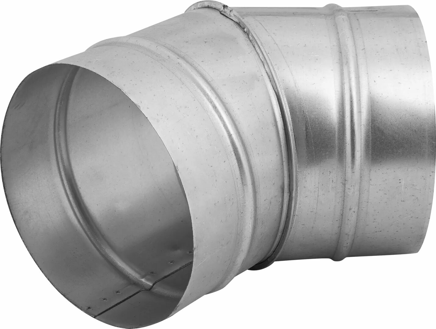 Отвод для круглых воздуховодов Ore D160 мм 45 градусов металл