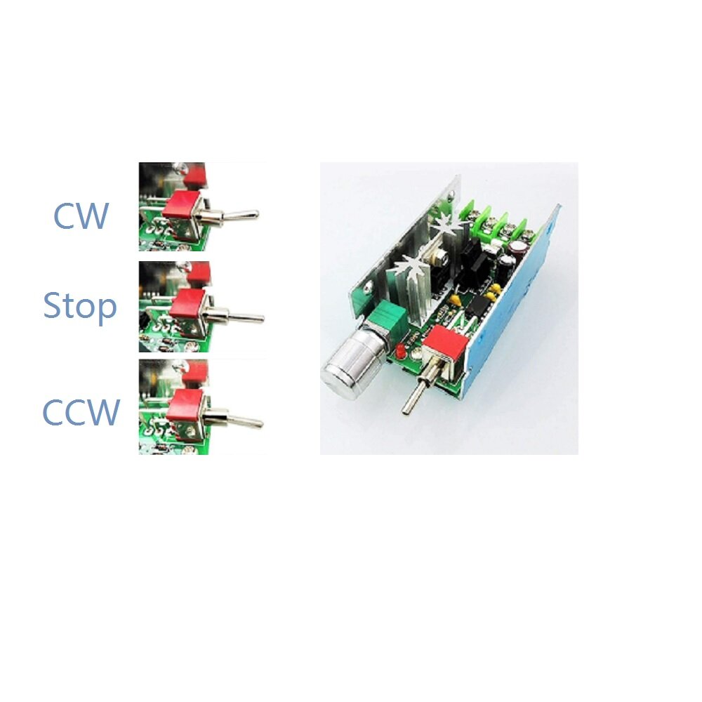Реверсивный Регулятор частоты вращения двигателя DC12V-40V CCM2NJ PWM Переключатель Управления Реверсом
