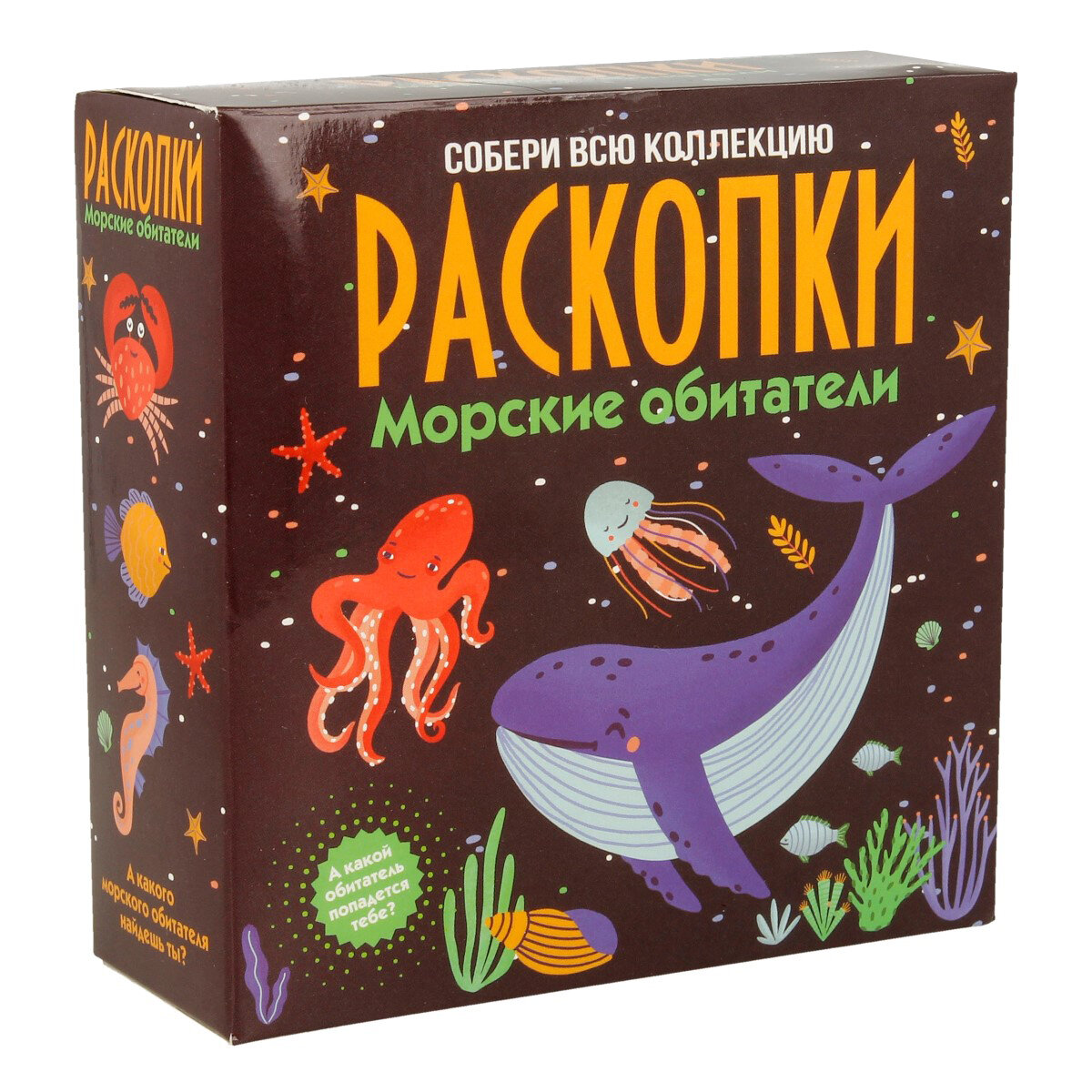 Набор для проведения раскопок Бумбарам Морские обитатели dig-64